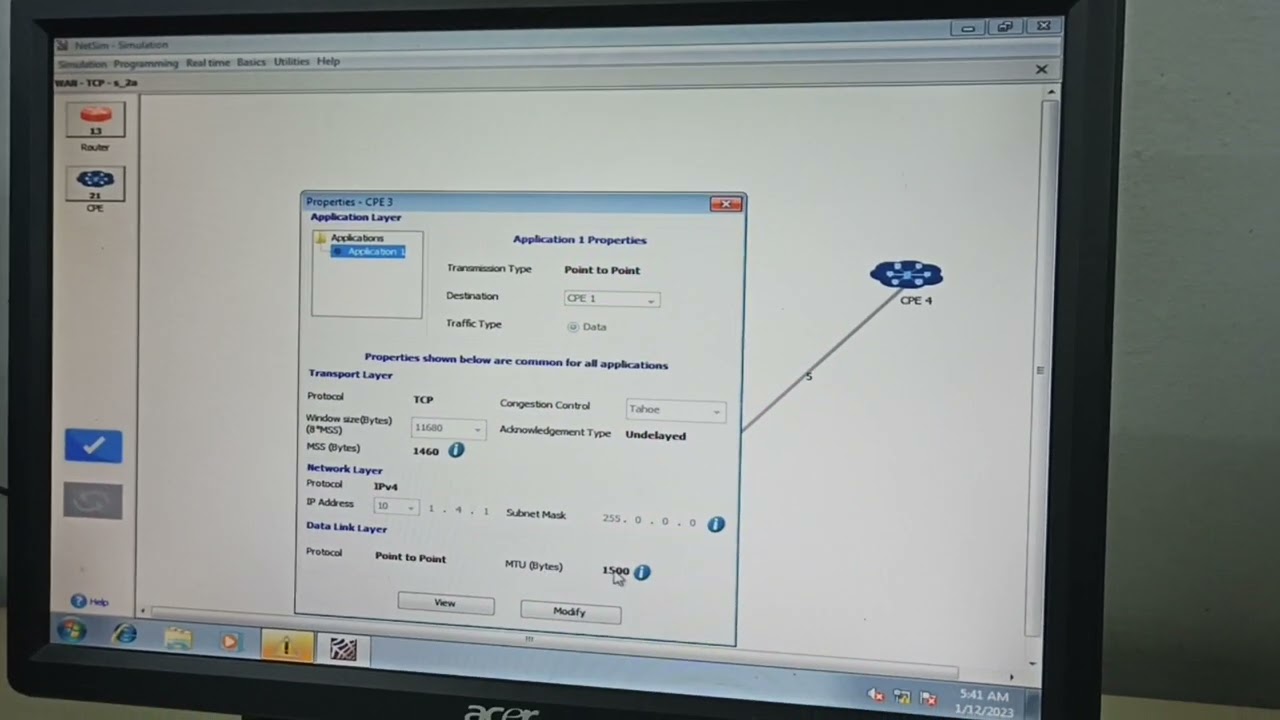 CN lab simulation 3, sample 2b