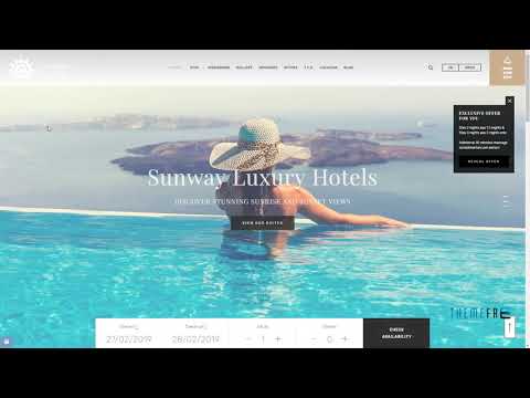 Sunway - Hotel Booking WordPress Theme Quincy Mayson