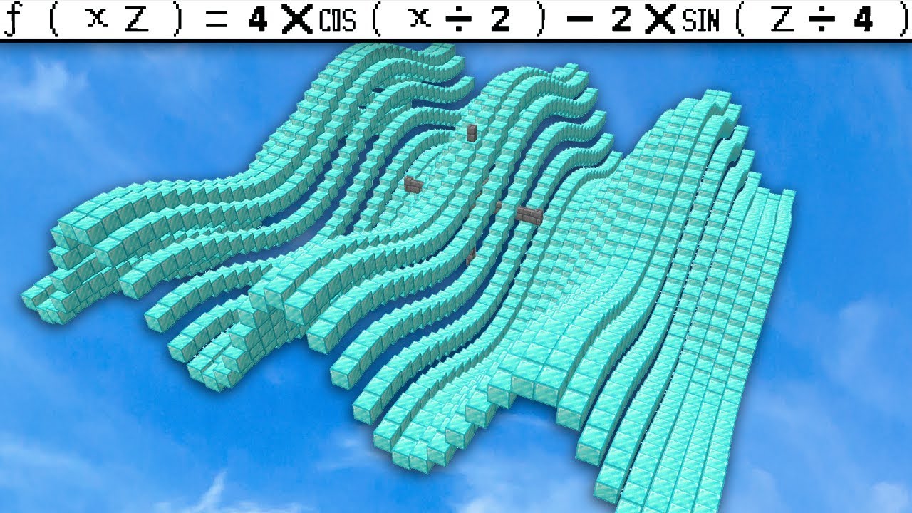 3D Graphing Calculator In Minecraft