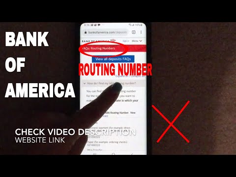 β
Bank of America Routing Number - Where Is It? π΄