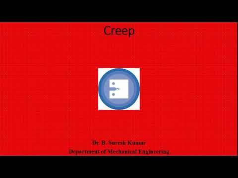 26. What is meant by Creep in material science?