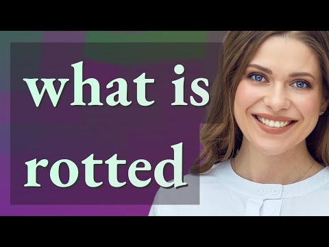 Rotted | meaning of Rotted