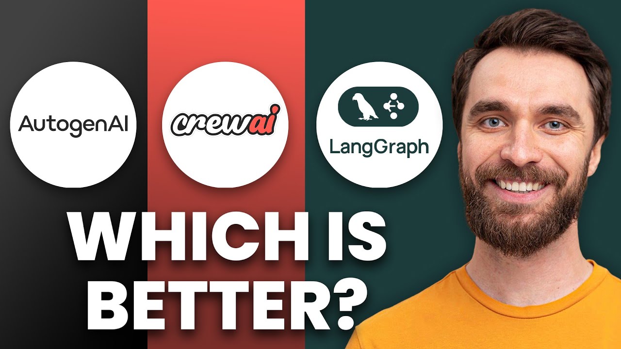 AutoGen vs CrewAI vs LangGraph – Best AI Agent Framework In 2025!