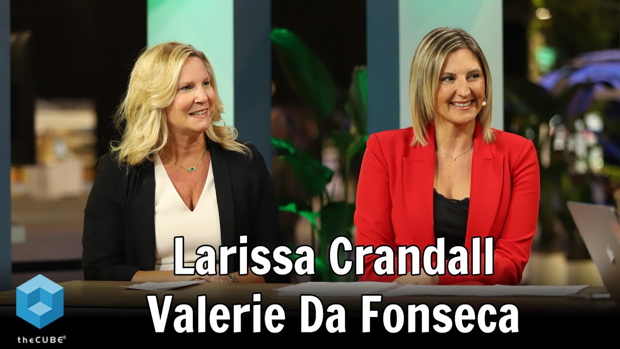 Larissa Crandall, HPE, & Valerie Da Fonseca, Veeam | HPE Discover 2023