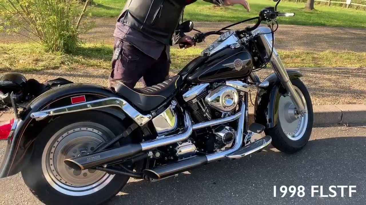 Harley-Davidson EVO 1998 FLSTF FATBOY Exhaust Sound MOTORSTAGE