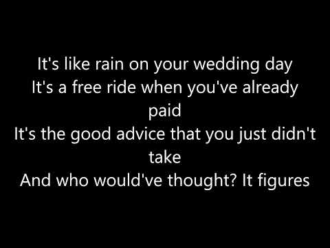 Alanis Morissette - Ironic (Lyrics)