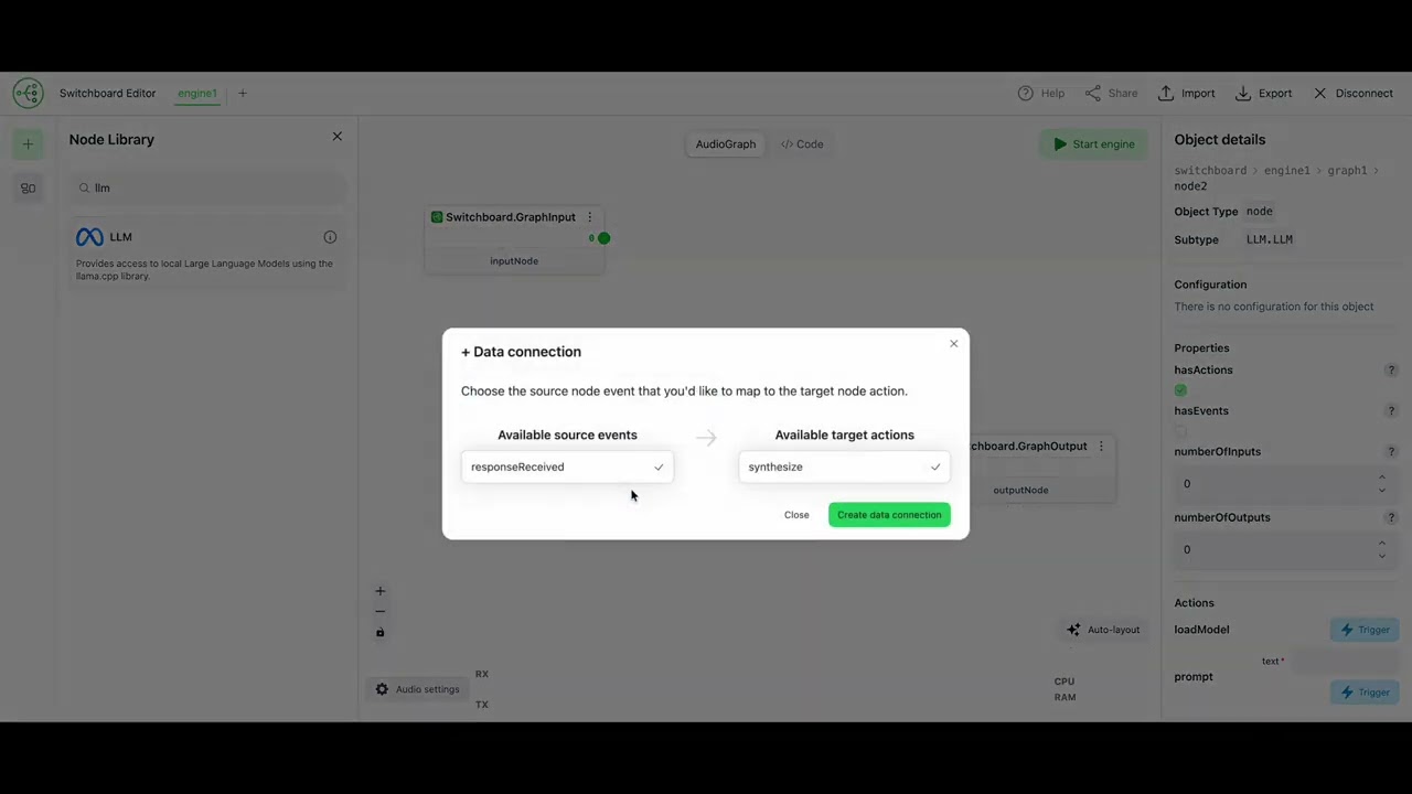 Switchboard Editor LLM Demo