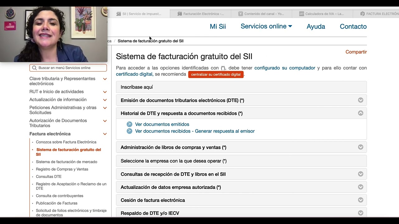 Como descargar una factura de compra del SII