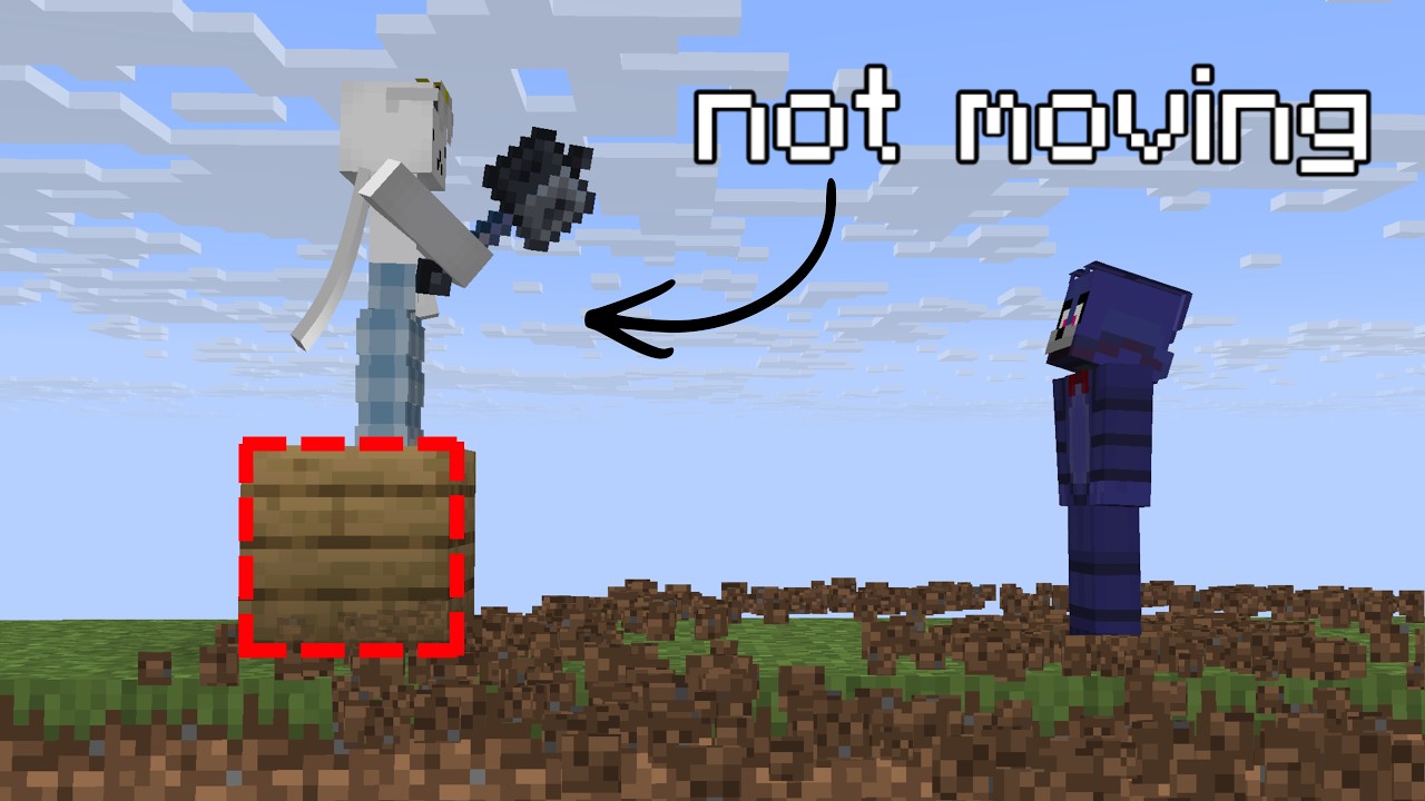 abusing ghost blocks to do infinite damage with the mace