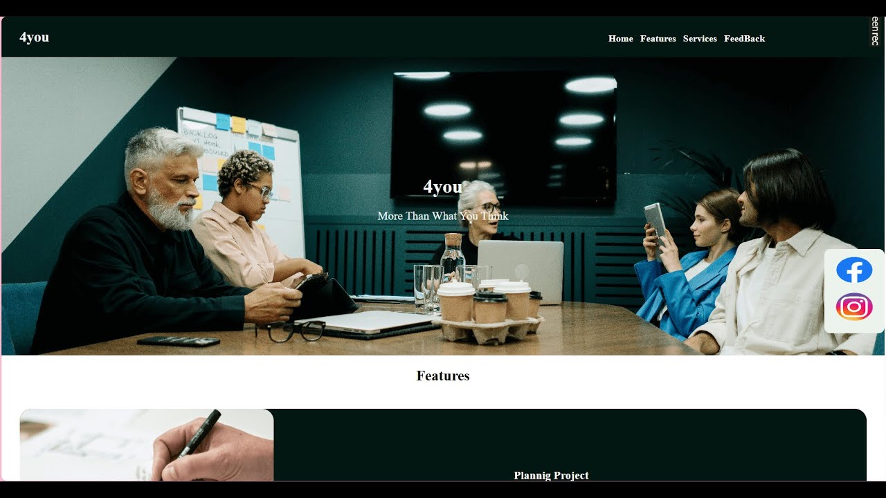 Css position Property Project (assignment 5 css)