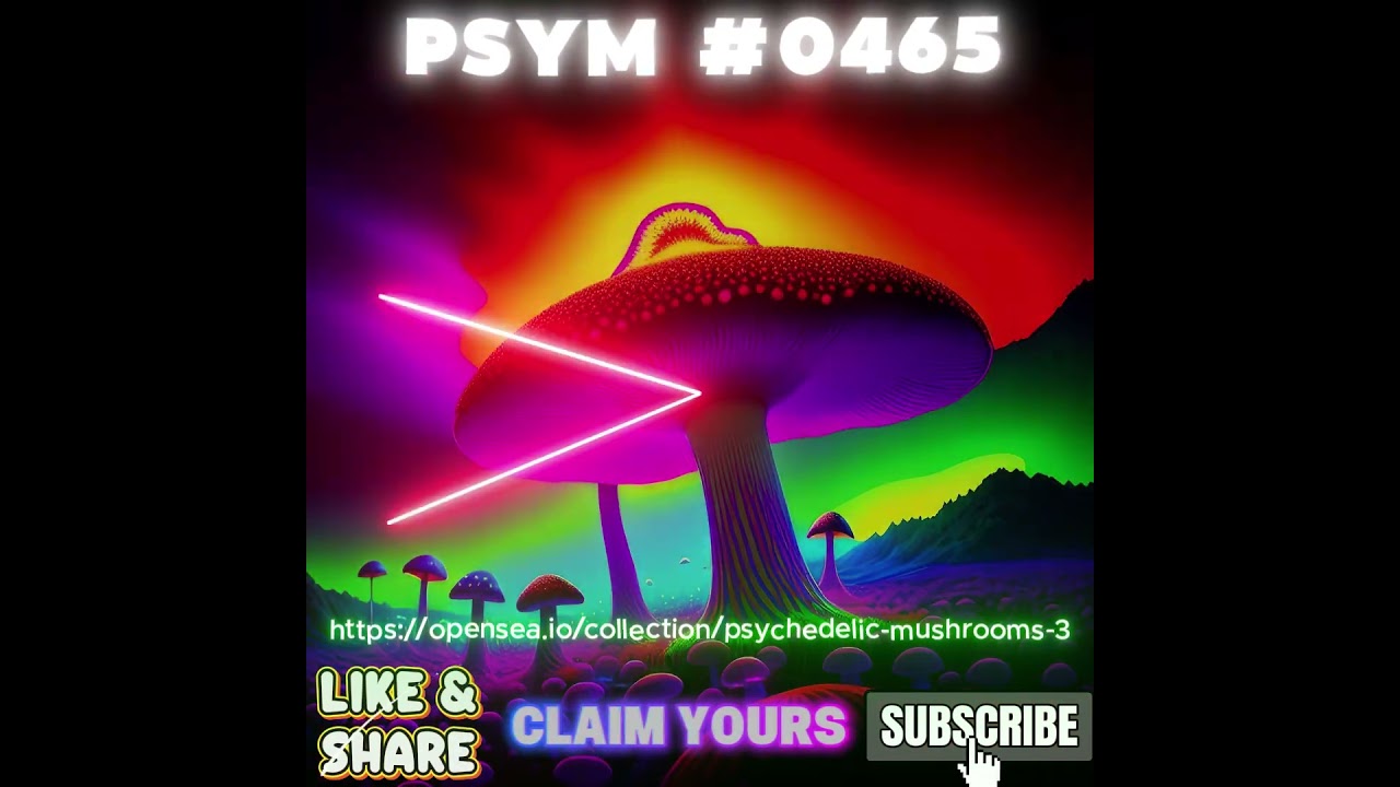 🍄PSYCHEDELIC MUSHROOMS🍄 NFT COLLECTION ON POLYGON  CHAIN⛓️#nft #polygon #opensea #openseamarketplace