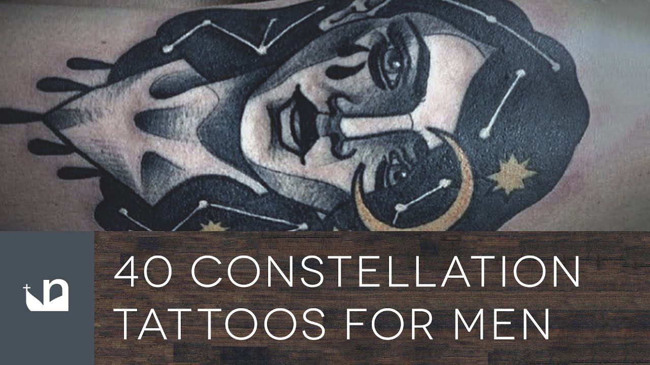 40 Constellation Tattoos For Men