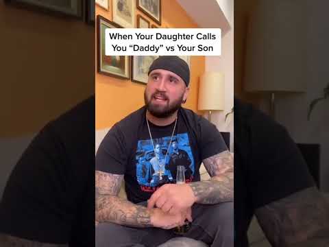 WHEN YOUR DAUGHTER CALLS YOU DADDY VS YOUR SON!! #Shorts