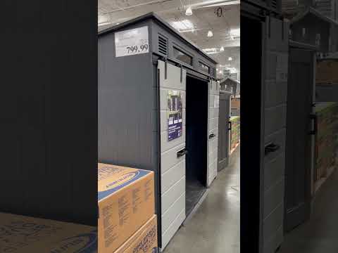 $200 off Suncast Modernist 8’x7’ Dual Barn Door Storage Shed
