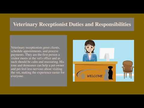 Veterinary Receptionist Duties and Responsibilities