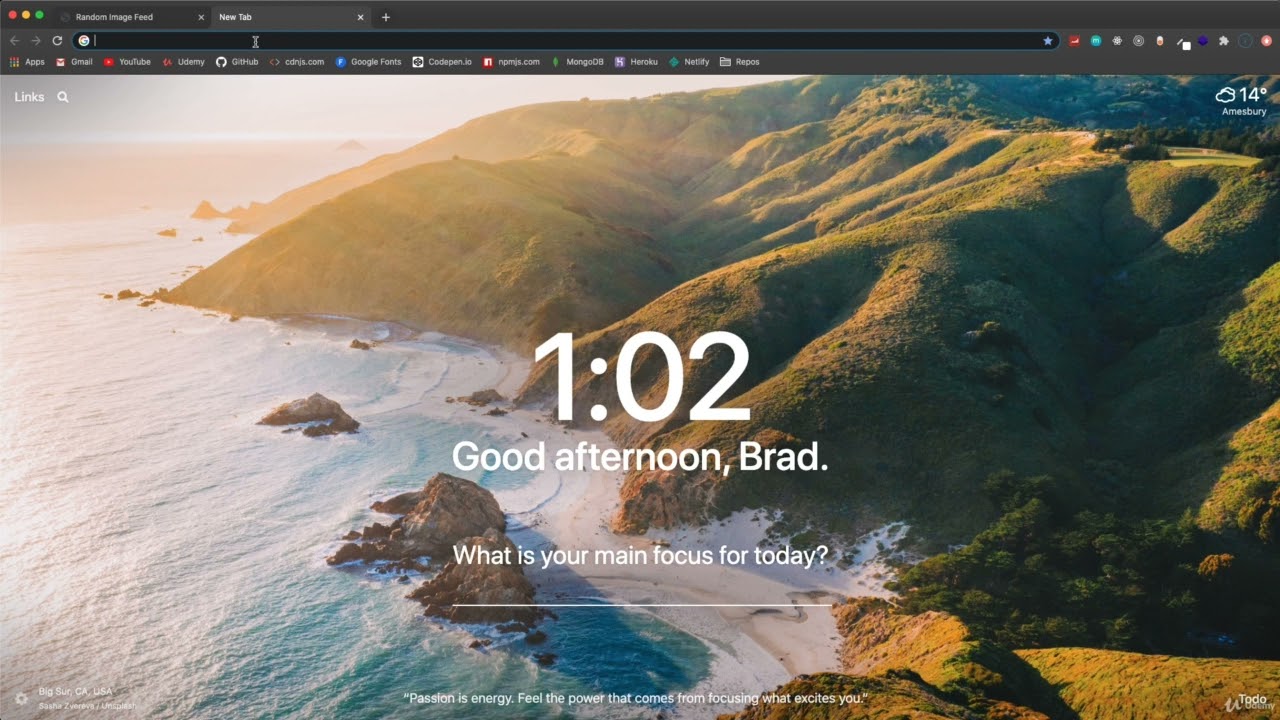 Random Image filed in html css javascript