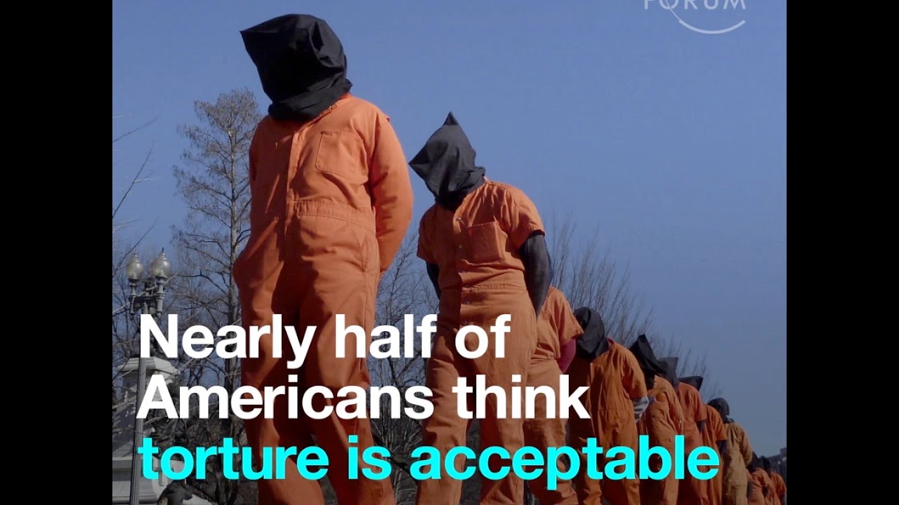 Nearly half of Americans think torture is acceptable
