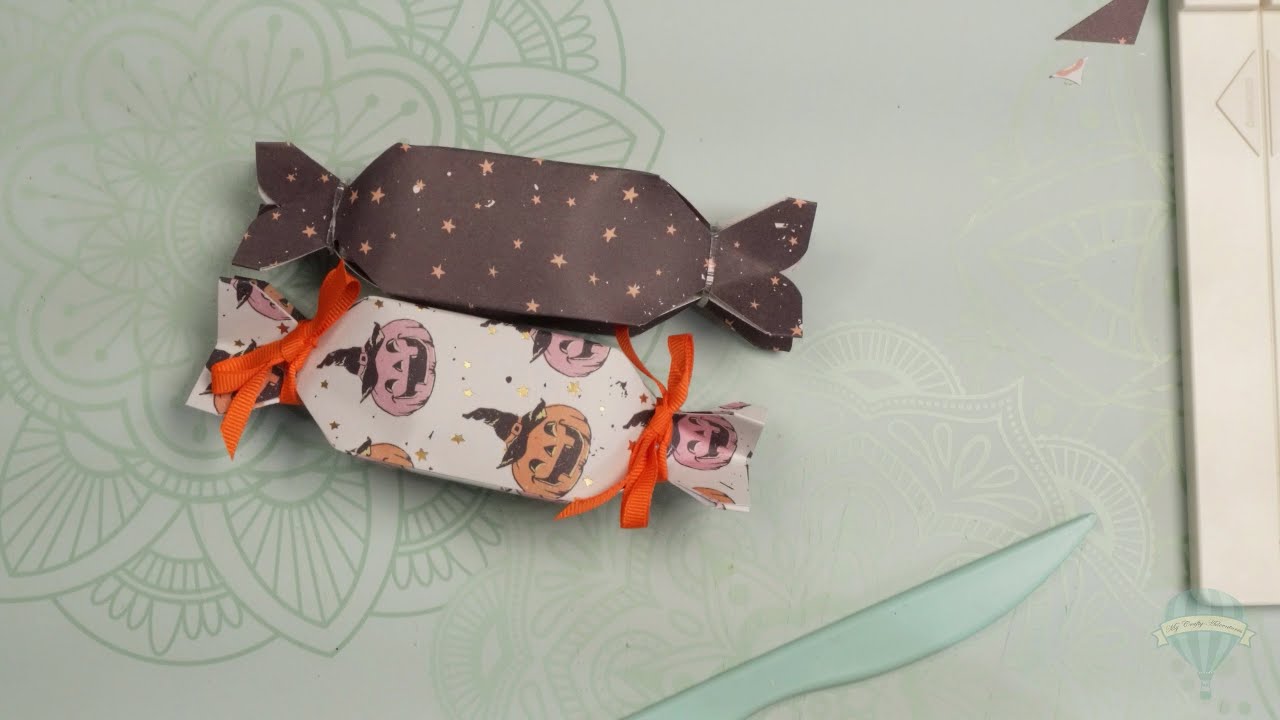 Candy Box Tutorial, Using the WRMK Candy Box Punchboard