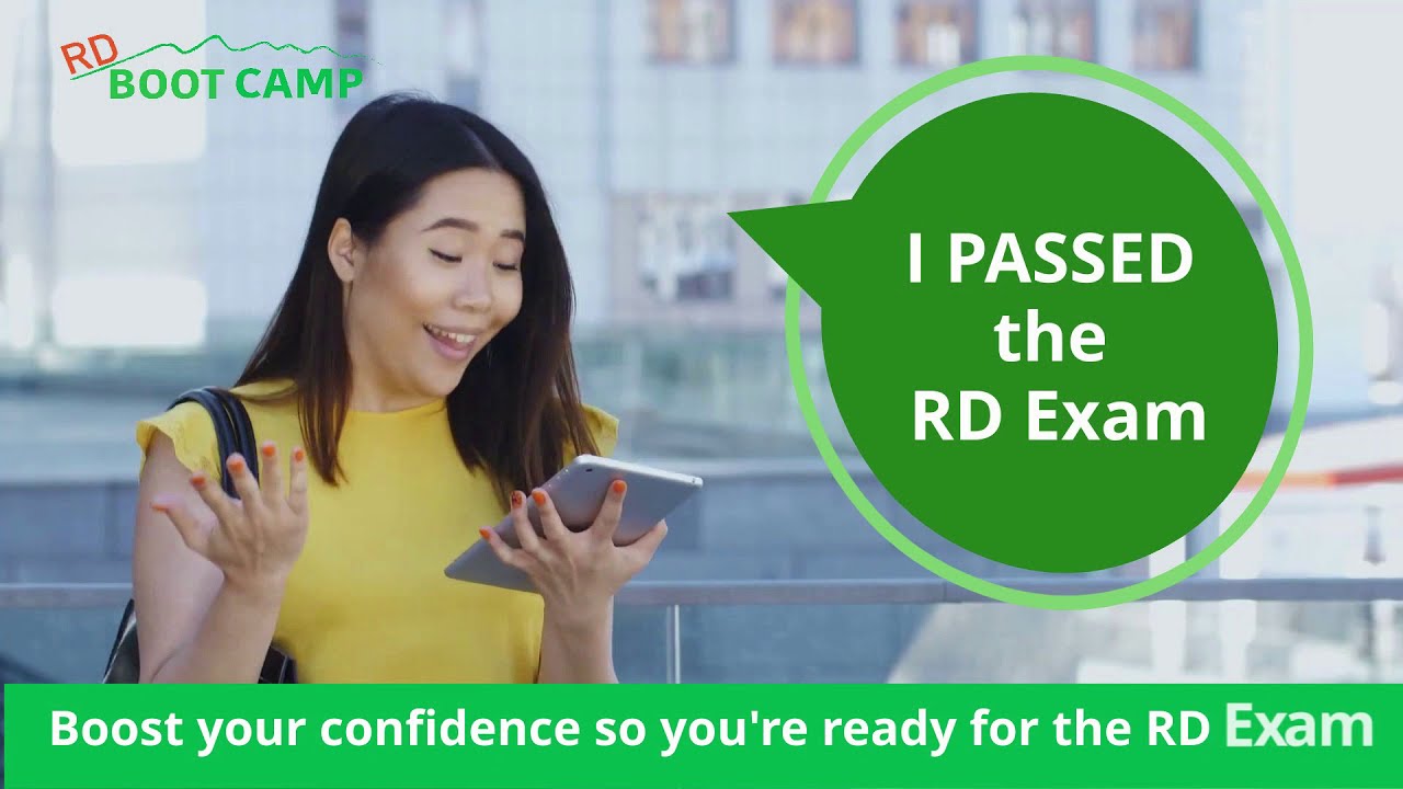 Pass the Registered Dietitian (RD) exam with confidence using RDBootCamp.com