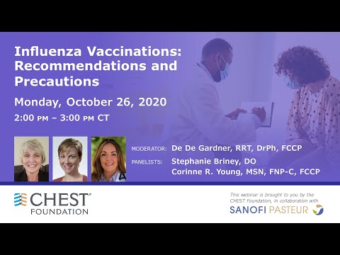 Influenza Vaccinations: Recommendations and Precautions