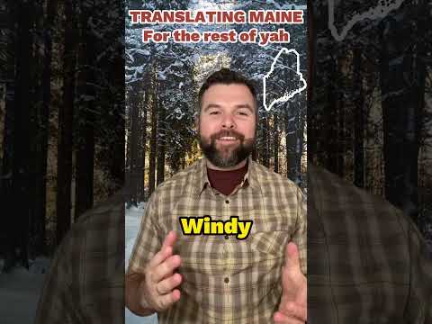 What People from Maine Say vs. What they Actually Mean🤣#shorts #maine #accents