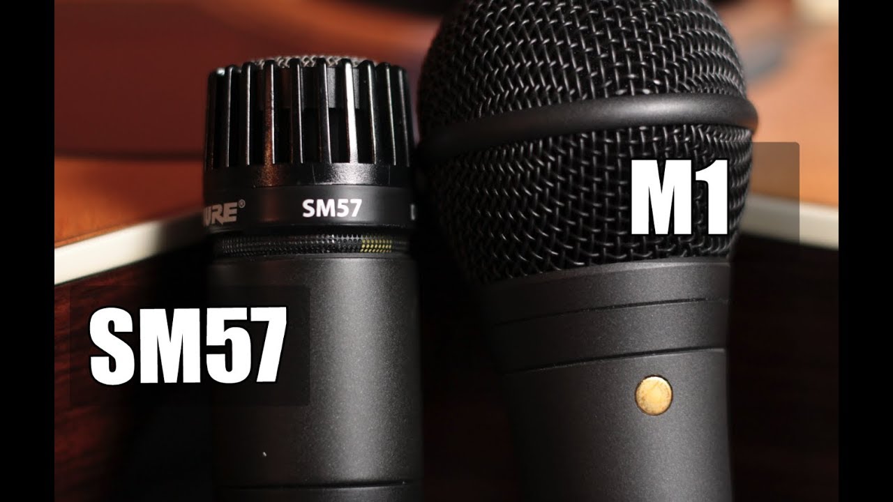 Shure SM57 vs Rode M1 (acoustic guitar) (pt.1)