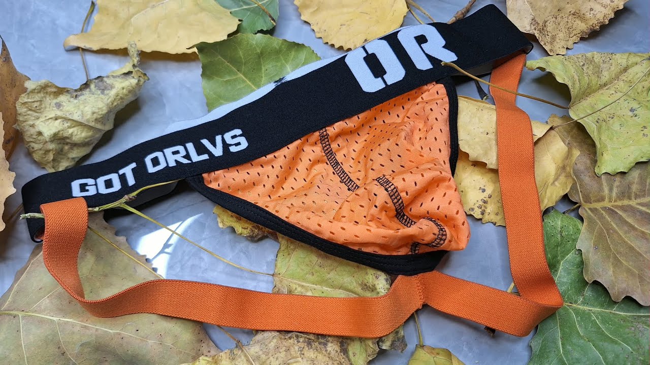 Autumn Vibes with ORLVS Jockstrap | Bold Orange Energy 🍂