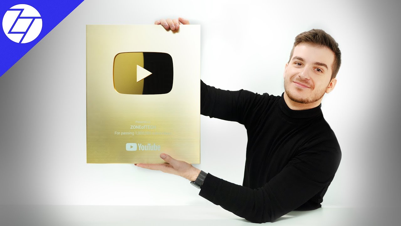 The 1 Million YouTube Award!