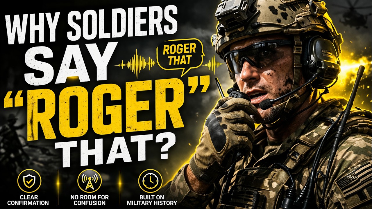 Why Do Soldiers Say “Roger That”? | Hidden Meaning in Military Communication.