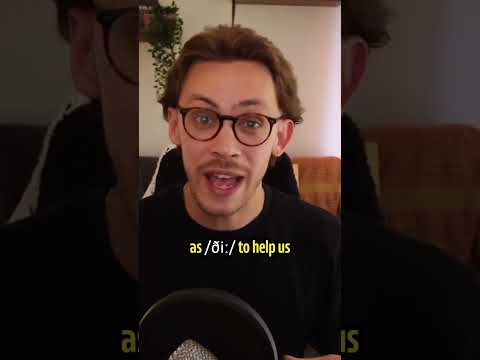 Why we pronounce “the” in two different ways #englishpronunciation