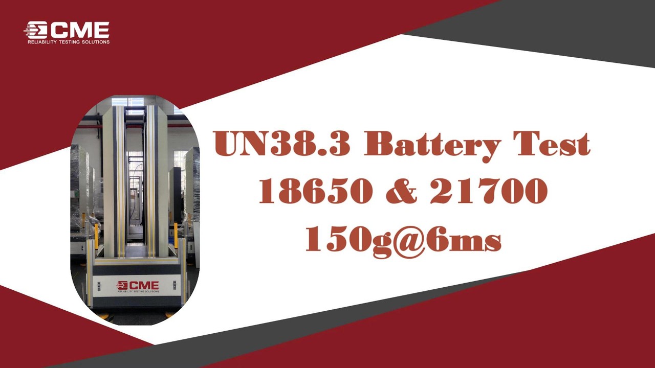 UN38.3 Small Battery Shock Test