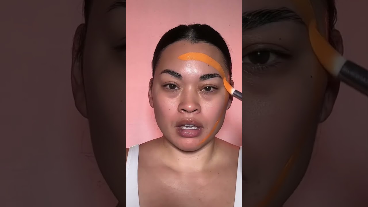 PUMPKIN HALLOWEEN MAKEUP #31daysofhalloween #halloween2023 #halloween #pumpkinmakeup