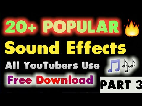 New Popular Funny Sound Effects For YouTube Videos | NO COPYRIGHT| Free Download Link Zip File #3
