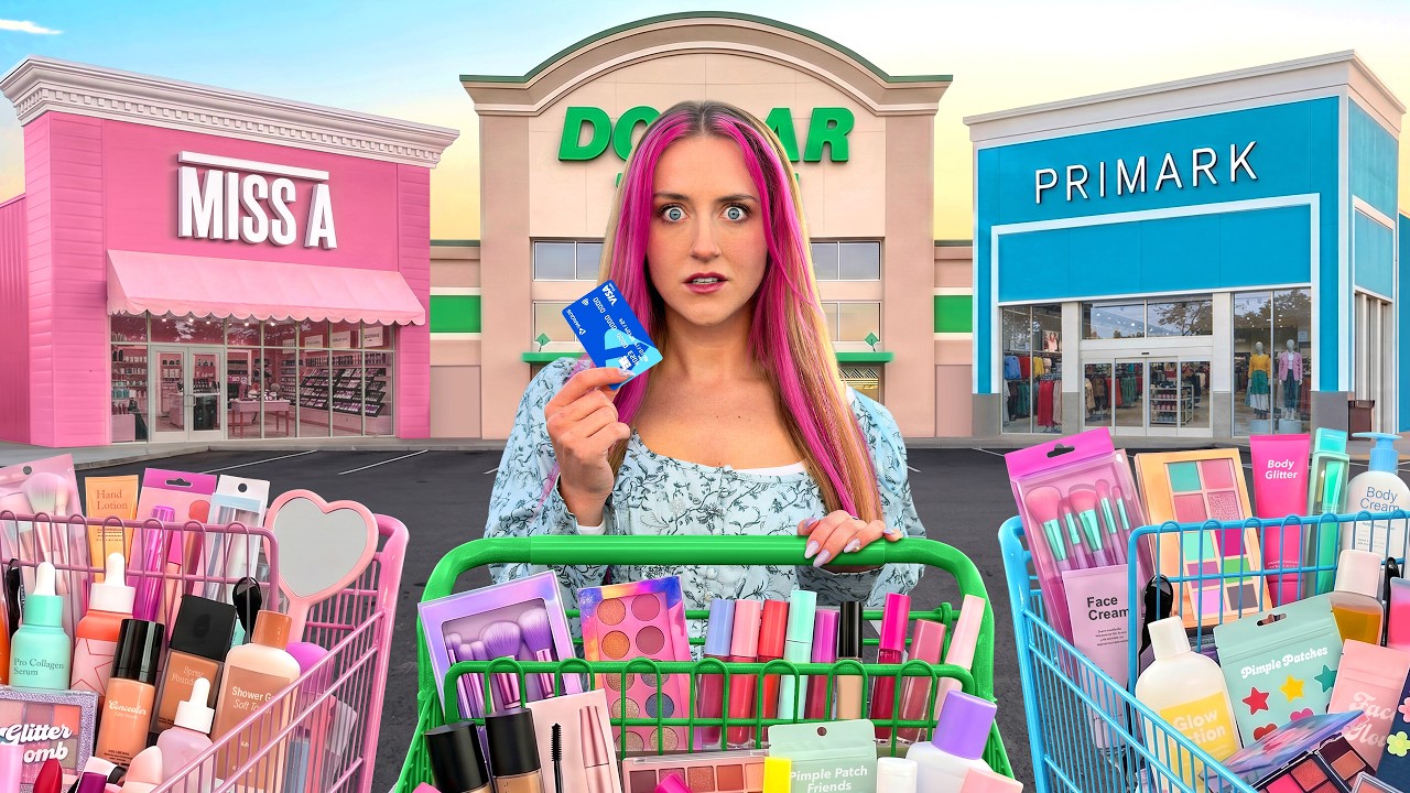 I Bought MISS A vs DOLLAR TREE vs PRIMARK Beauty Products