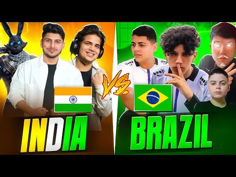 Nonstop Gaming Squad๐ฅVs Brazil Most Powerful Squad๐ฅต Intense Battle๐