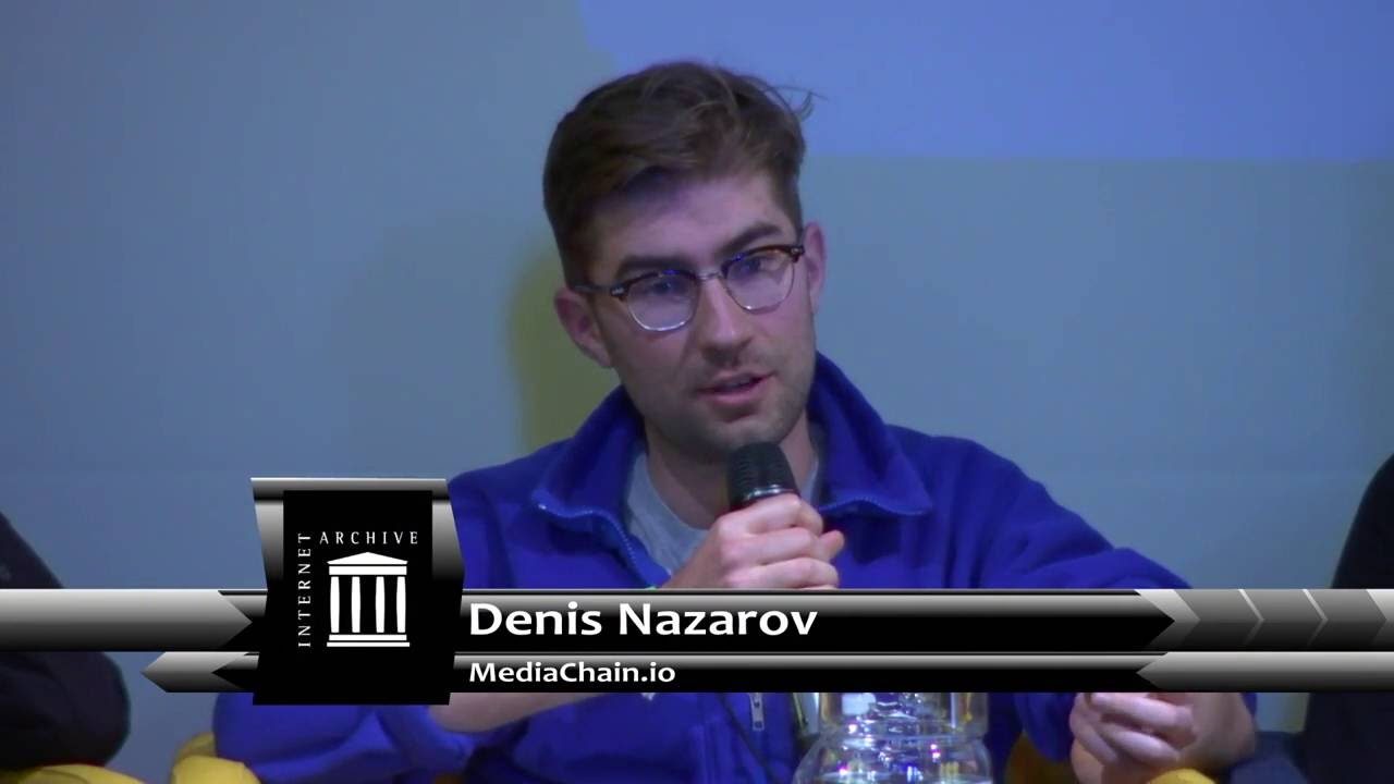 Mediachain at Decentralized Web Summit - June 8, 2016 @ Internet Archive