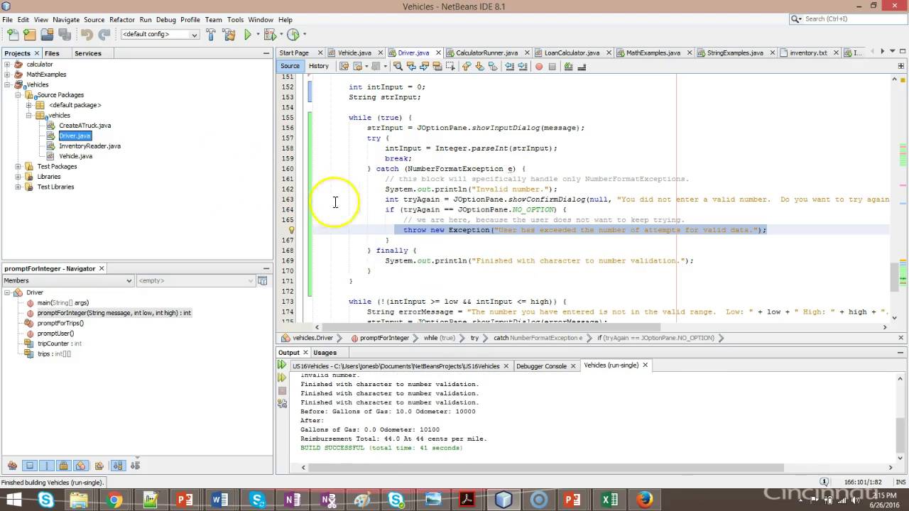 finally block example in Java try catch