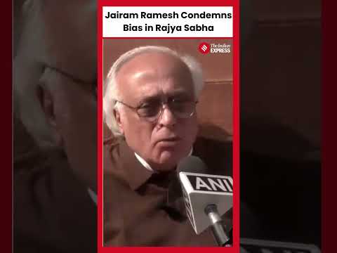 Jairam Ramesh Condemn Bias in Rajya Sabha, Accuse Government of Diverting Attention from Adani Issue