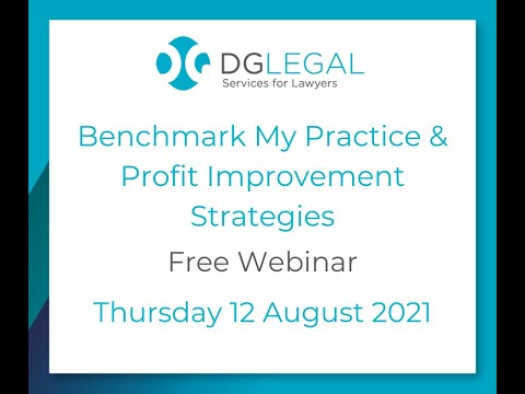 Benchmark My Practice & Profit Improvement Strategies Webinar