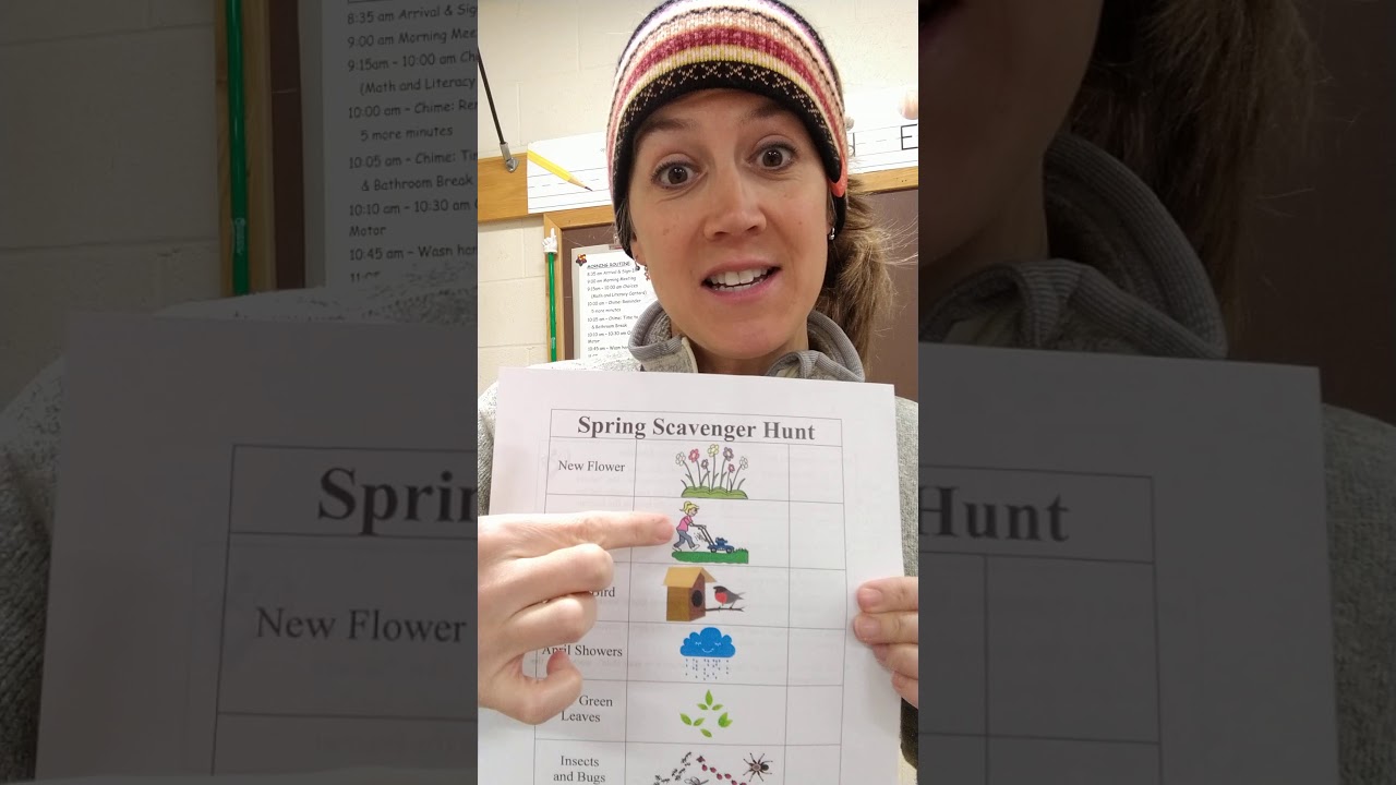 Spring Scavenger Hunt