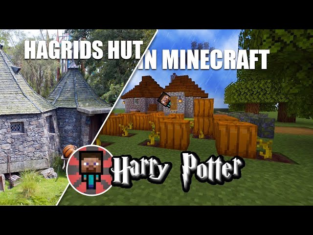 Hagrids Hut from Harry Potter!! Minecraft Map