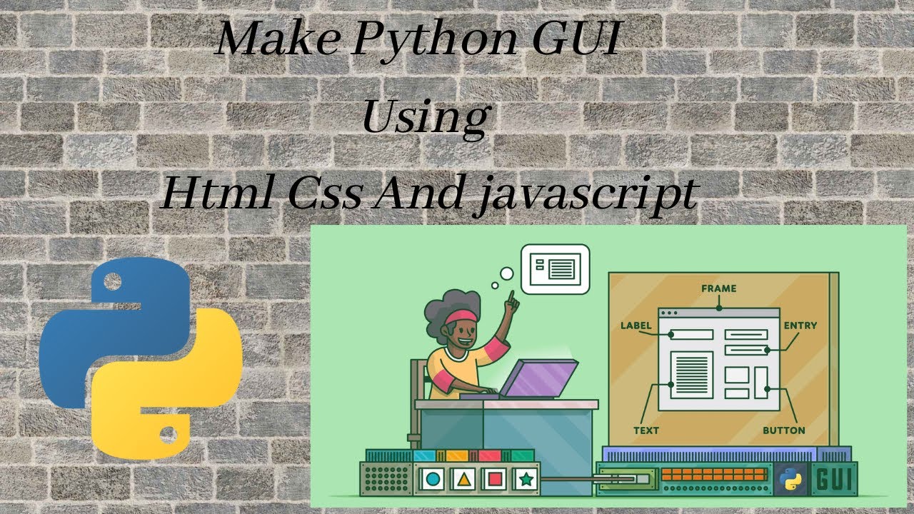 Make python GUI using Html Css and Javascript || how to use eel module in python