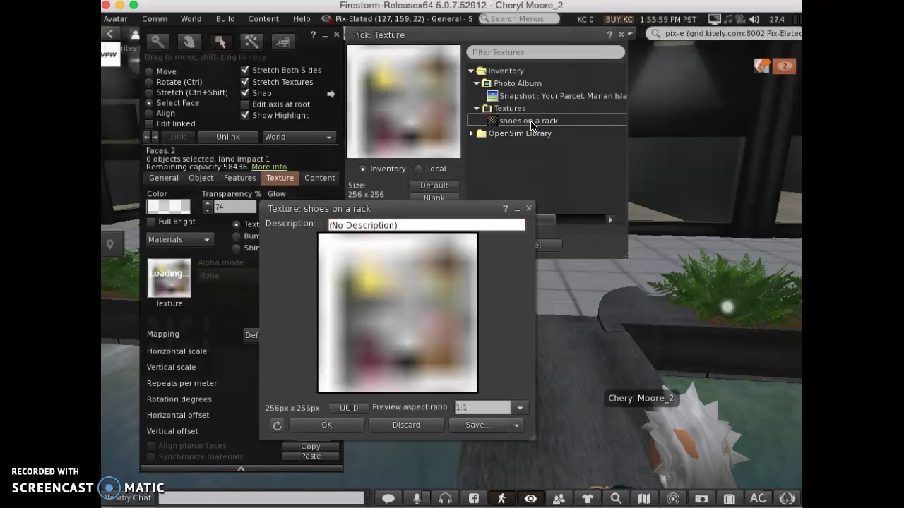 Changing Storefront (Texture)