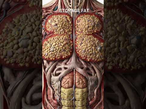 "Storage Fat: Accumulation in Adipose Tissue, Subcutaneously, and Viscerally Around Organs"