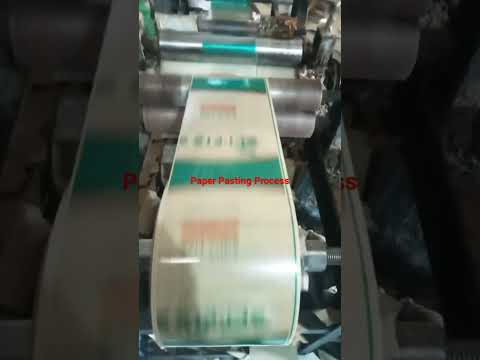 Paper Pasting Process with Craft Paper 120 gsm