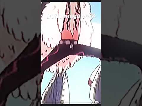 Do flamingo walk is insane #onepiece #anime 