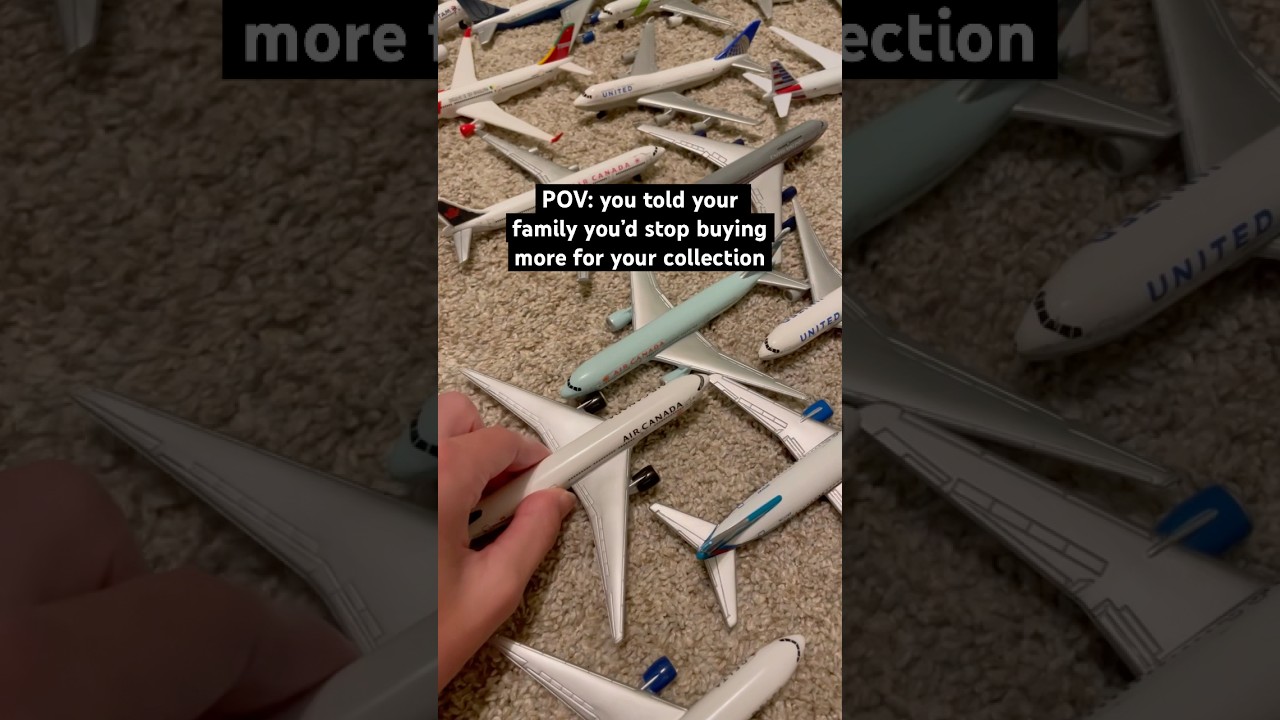 Just 1 more 🙏 #collection #collector #airplane #models #daronrealtoy #aviation #plane #fyp #shorts