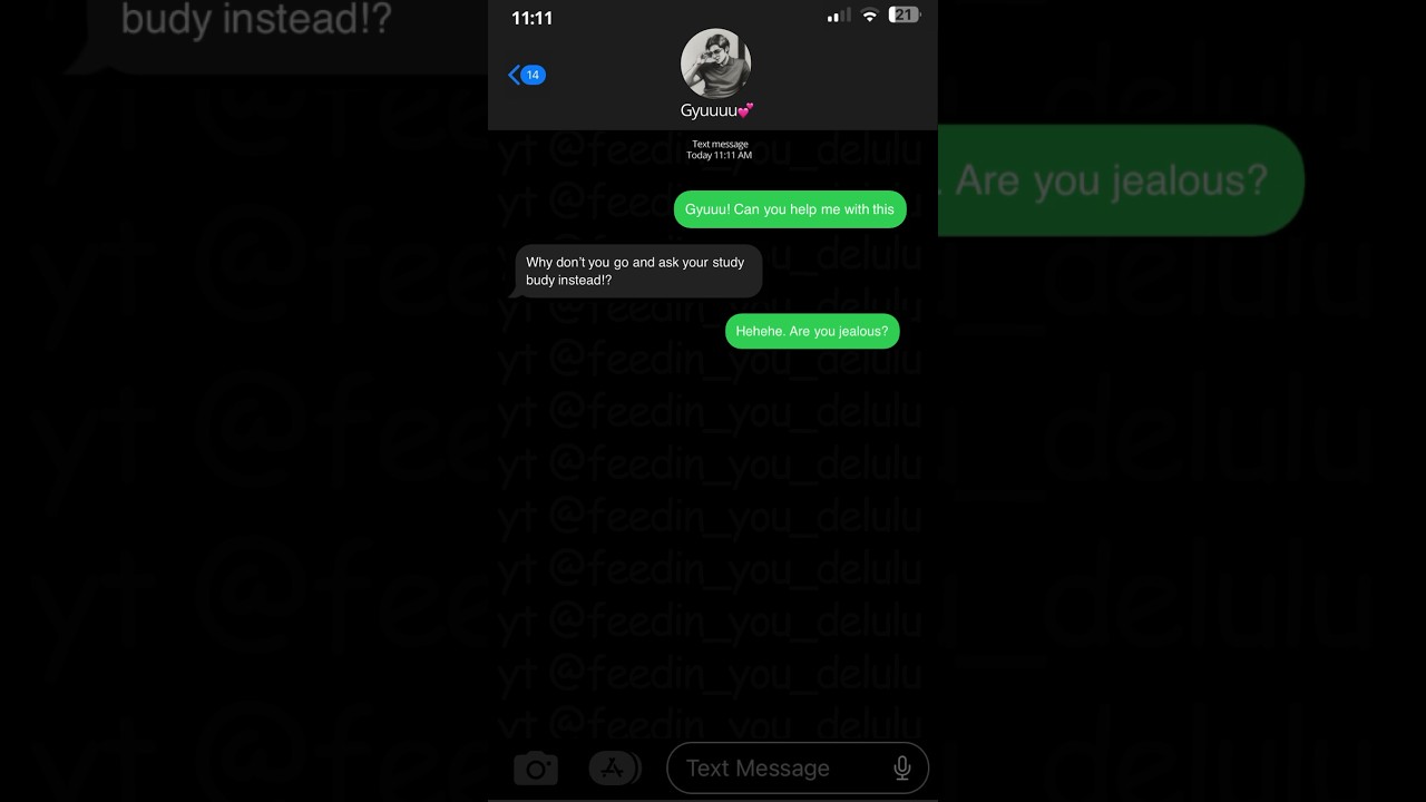 Kim mingyu x y/n | type of boyfriend mingyu will be #mingyu #seventeen #bts #yn #message #kpop