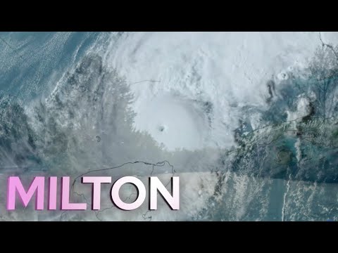 The Track of Hurricane Milton (2024)