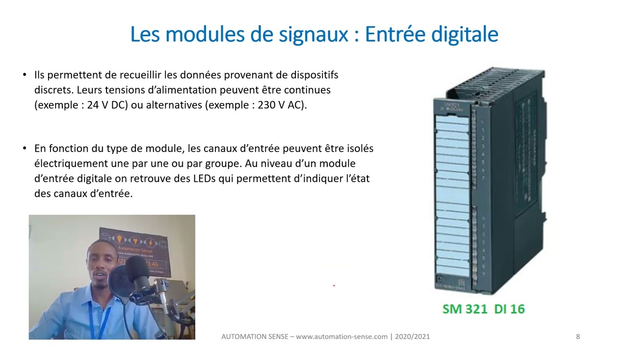 Généralités sur les automates programmables S7-300 Siemens